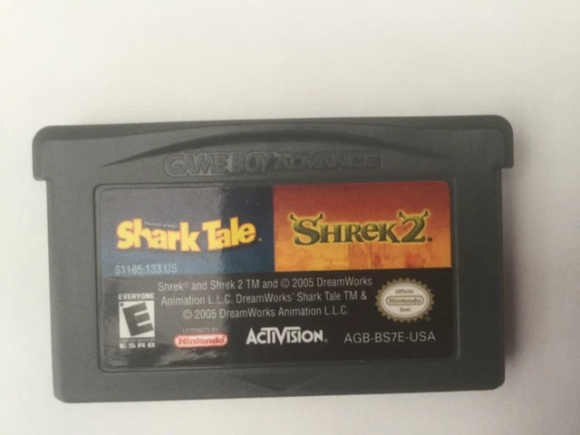 🌟SHARK T- SHREK 2🌟Nintendo Game Boy Advance🌟Gba🌟Sp🌟Ds🌟Fast Uk🇬🇧Postage🌟 ...