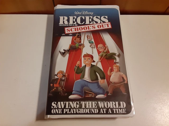 RECESS: SCHOOL'S OUT VHS Disney £3.55 - PicClick UK