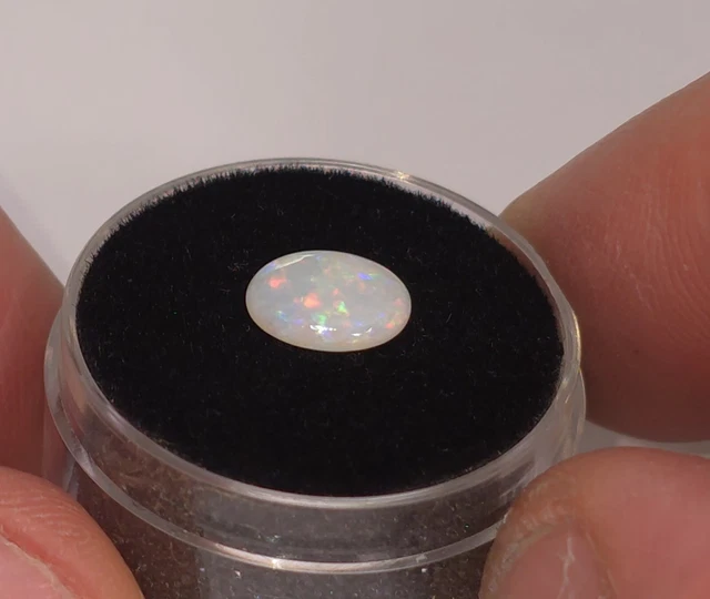 AUSTRALIAN COOBER PEDY opal. 9 x 7mm. 0.8ct. Oval. Natural solid opal $75.00 - PicClick AU