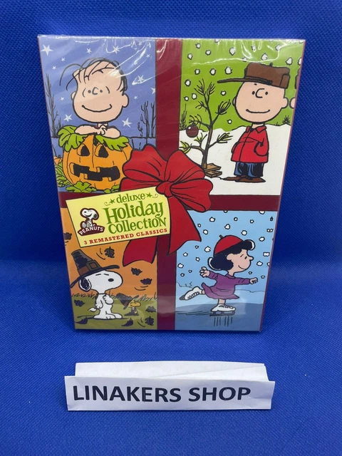 Peanuts Charlie Brown Snoopy Movie Dvd Box Set Classic Deluxe Holiday Collection £1975
