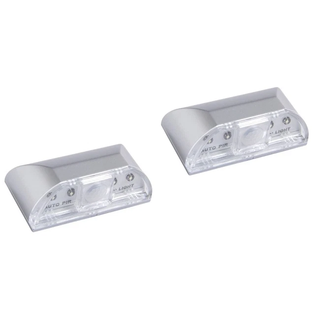 4 PCS LED Intelligent Door Lock Sensor Light Human Body Infrared Door ...