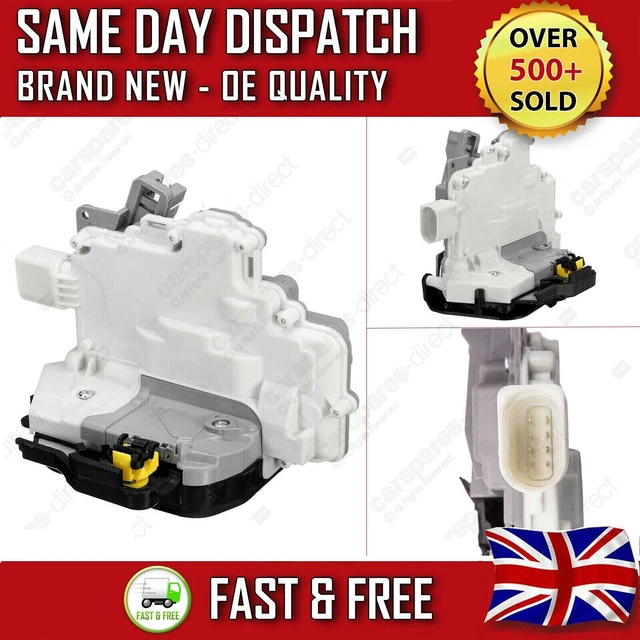 AUDI A3 8P, A4 B7 Front Left Passenger Door Lock Actuator Mechanism 8E2837015Aa £30.95 - PicClick UK