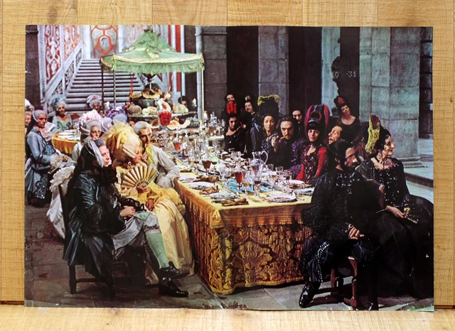 IL CASANOVA DI Federico Fellini fotobusta poster Venezia Carnevale BF40 ...