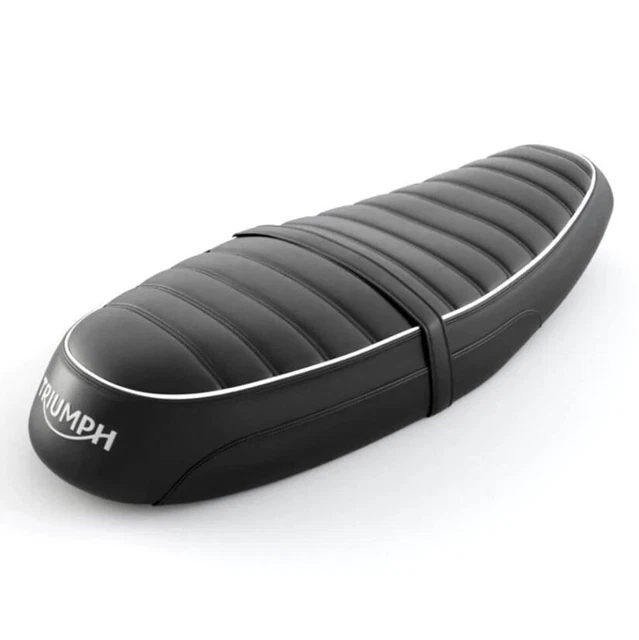 GENUINE TRIUMPH BONNEVILLE T100 T120 Comfort Black Seat A2310736 £250. ...