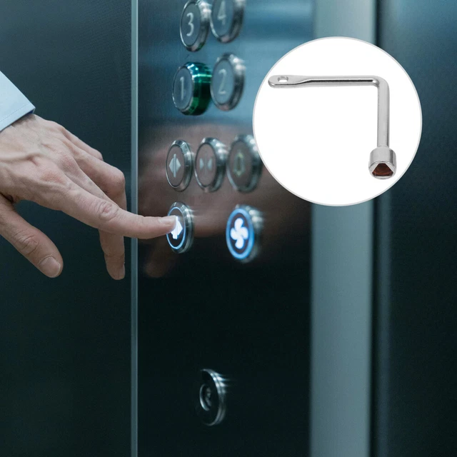 ELEVATOR TRIANGLE KEY Electric Lift Door Lock Fire Service for ...