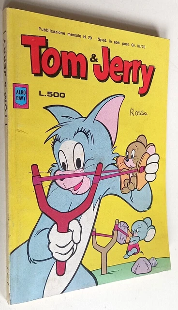 TOM & JERRY Albo Davy N. 70 - 5/1980 - ed. Bianconi EUR 5,90 - PicClick IT