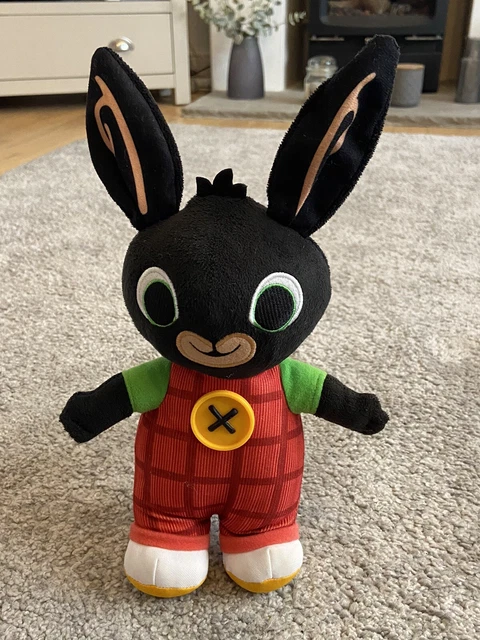 BING BUNNY CBEEBIES Soft Toy Talking Plush 12" Fisher Price Tested ...
