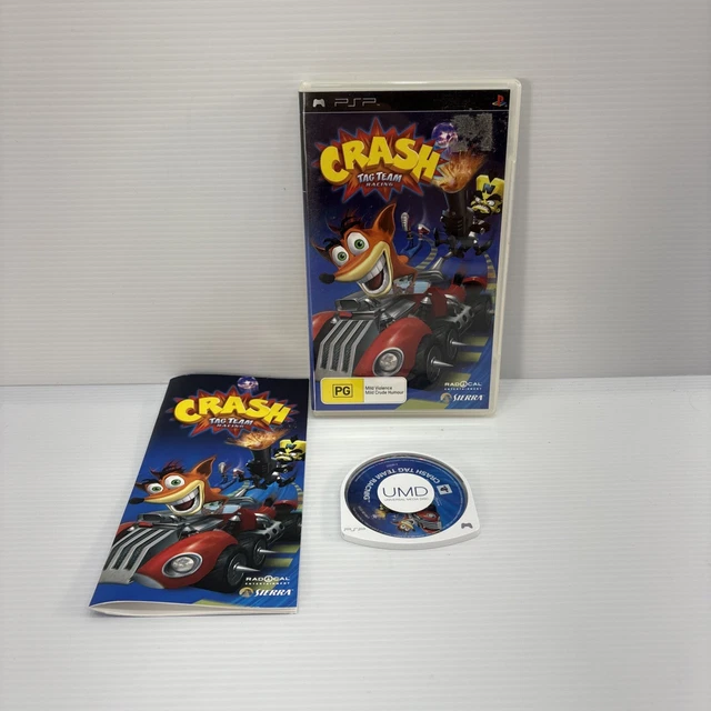 SONY PSP GAME Crash Tag Team Racing Complete With Manual $14.99 ...