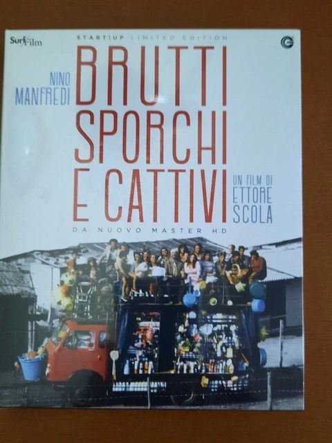 BRUTTI SPORCHI E CATTIVI di Ettore Scola StartUp limited ed. BLU RAY ...