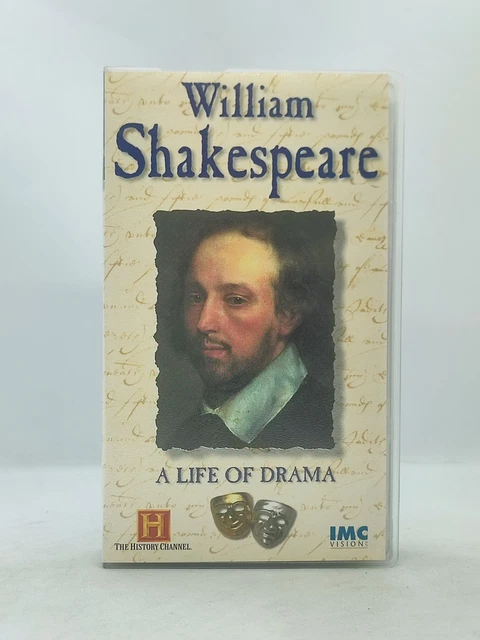 THE HISTORY CHANNEL: William Shakespeare - A Life of Drama On VHS Tape ...