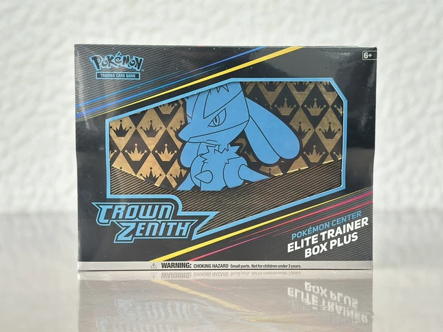 POKEMON CROWN Zenith Pokemon Center Elite Trainer Box Plus *Factory ...