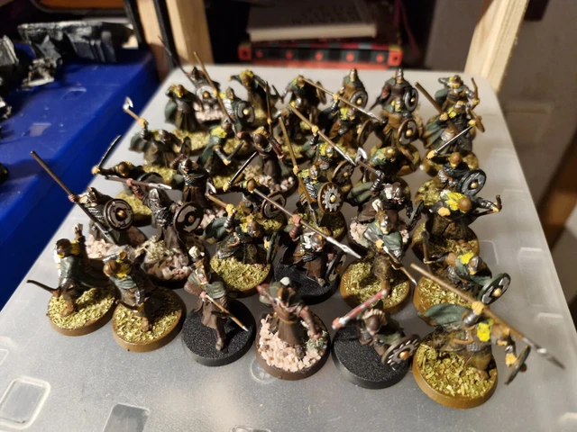 DER HERR DER Ringe tabletop Nr 58, 36 Krieger von Rohan Games Workshop ...