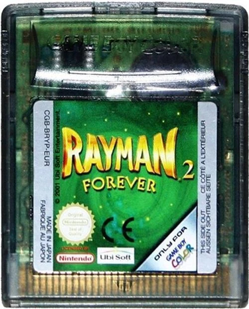 RAYMAN 2 FOREVER - Nintendo Gameboy Game Boy Color Action Adventure ...