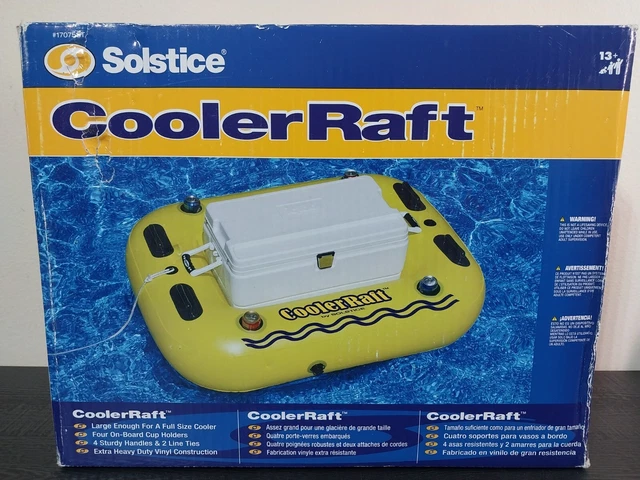 SOLSTICE INFLATABLE COOLER River Raft Float 55''x44'' £46.52 - PicClick UK