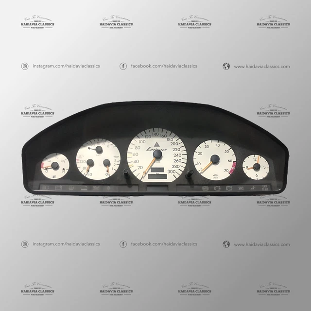 GENUINE MERCEDES-BENZ W140 R129 LORINSER Speedometer £600.00 - PicClick UK
