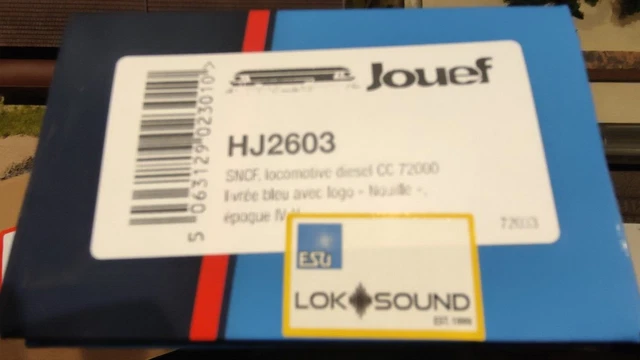 JOUEF LOCOMOTIVE CC 72033 de la SNCF DDC SOUND. EUR 143,52 - PicClick FR