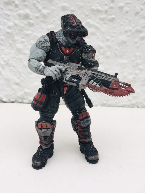 NECA GEARS OF War 2 Series Locust Grappler Figure 7" With Guns £42.28 ...