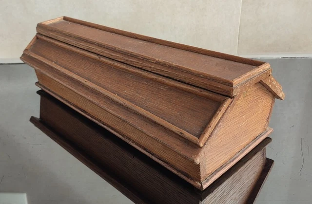 ANCIEN CERCUEIL MINIATURE Ww2 Resistant Collabo 1939-1945 2Gm France ...