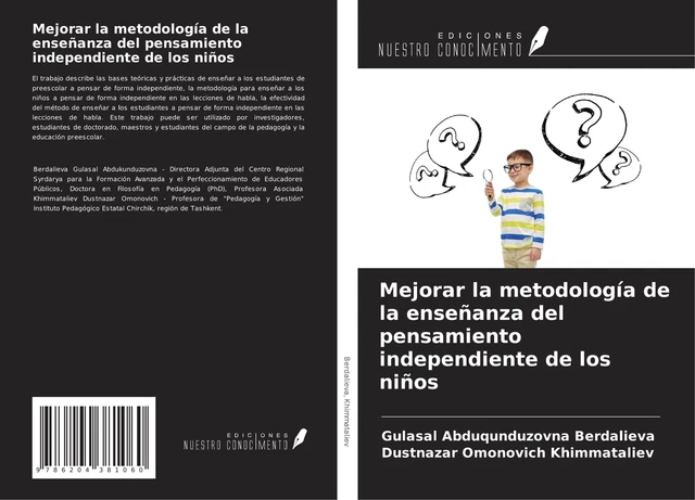 MEJORAR LA METODOLOGÍA de la enseñanza del pensamiento independiente de los... EUR 48,95 ...