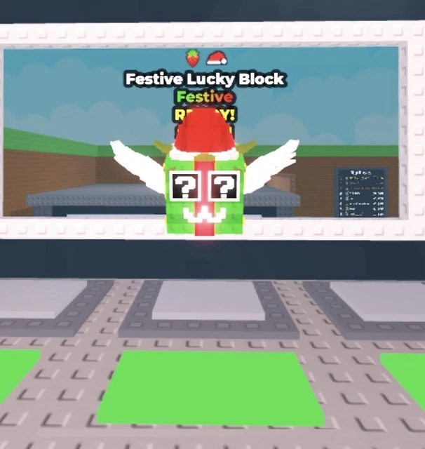 VERY OP FESTIVE LUCKY BLOCK WITH 🍓AND SANTA TRAIT - 🧠 Steal A Brainrot ...