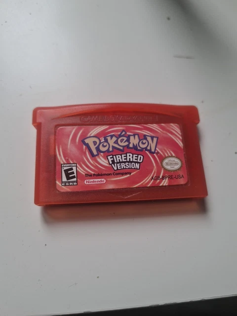POKÉMON FIRERED VERSION for Game Boy Advance GBA £52.72 - PicClick UK