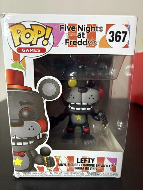 FUNKO POP! GAMES: #367 Five Nights at Freddy's "Lefty" Vinyl Figure ...