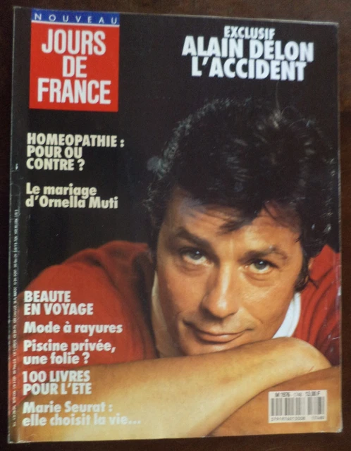 MAGAZINE &JOURS DE France" n° 1748 Alain DELON - Muti - Kim WILDE - Dombasle EUR 7,50 - PicClick FR
