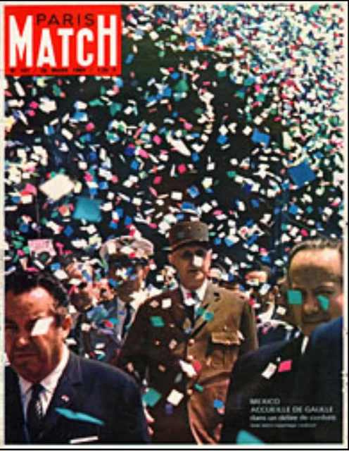 PARIS MATCH N° 781 du 28 mars 1964 - De Gaulle / Charles Aznavour en ...
