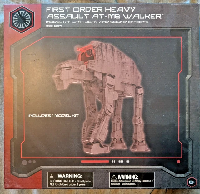 REVELL STAR WARS heavy assault walker at-m6 model kit first order w/box ...