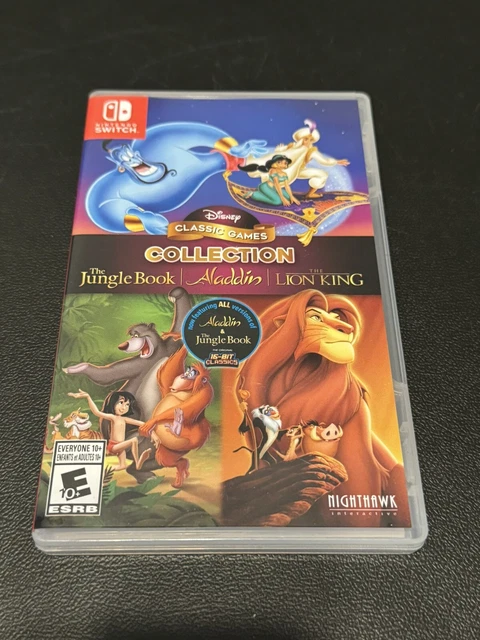 NINTENDO SWITCH DISNEY Classic Games Collection Jungle Book/Aladdin ...