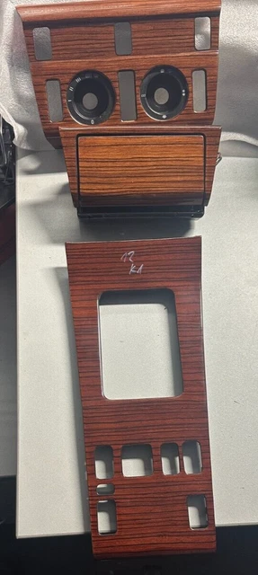 CONSOLE DE COMMANDE Mercedes W124 Zebrano de Bois EUR 635,29 - PicClick FR