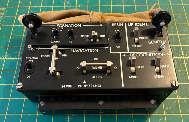 WW2 RAF LIGHTING /Signal Controler. Ref 5C/3108. Lancaster bomber ...