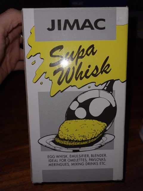 NEW VINTAGE 80S Supa Whisk JIMAC Egg separator emulsifier blender ...