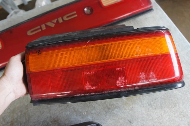 JDM HONDA CIVIC EF2 SH4 Kouki Taillights garnish reflector conversion ...