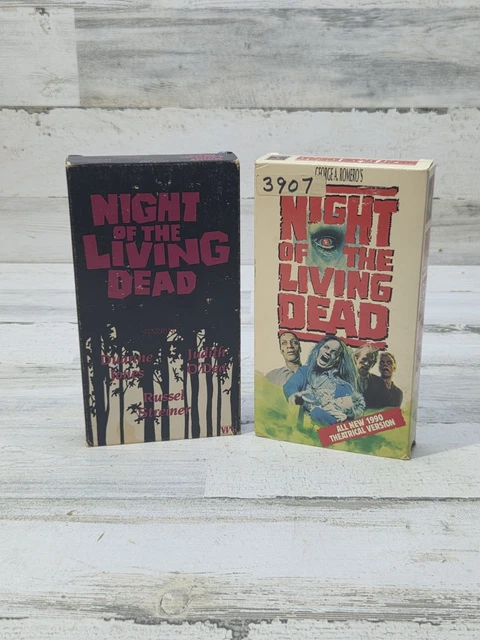 NIGHT OF THE Living Dead (VHS, 1985 & 1990 Theatrical Version £26.78 ...