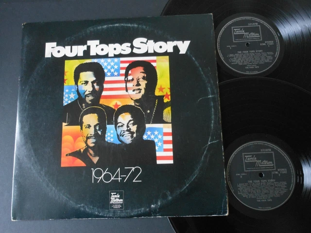 THE FOUR TOPS Four Tops Story 1964-72 12'' VINYL DOUBLE ALBUM Tamla ...