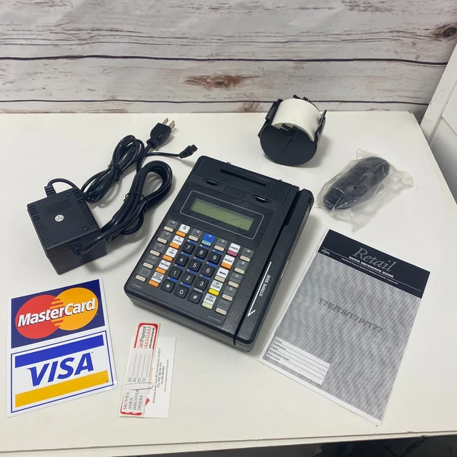 HYPERCOM TSYS T7PT VMS VISA EBT T7P Credit Card Reader Machine Land ...