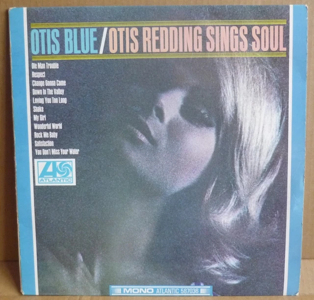 OTIS REDDING OTIS Blue / Otis Redding Sings Soul LP ATLANTIC 1965 UK re ...
