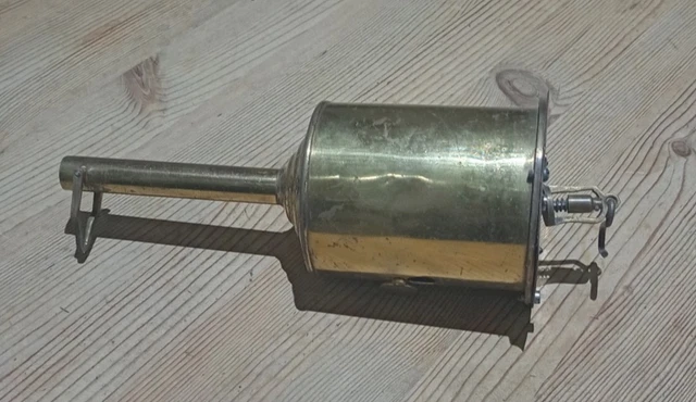 VINTAGE SALTER 20 brass clockwork roasting jack £19.99 - PicClick UK