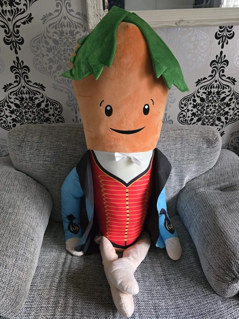 ALDI KEVIN THE Carrot The Greatest Showman Extra Large HUGE Plush Toy ...
