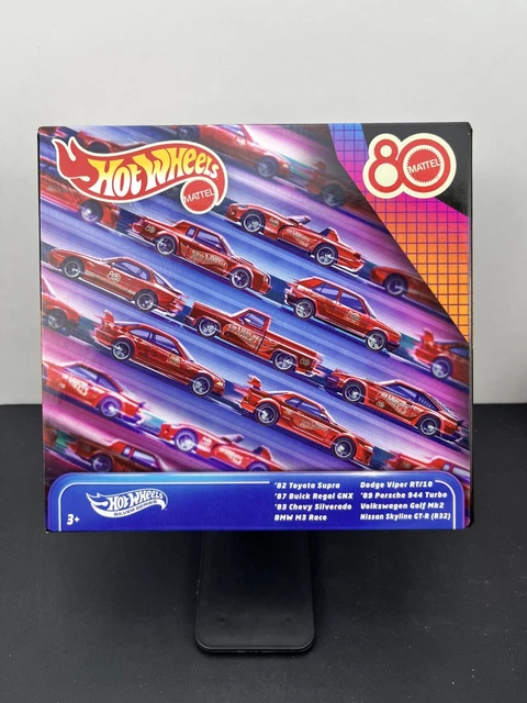 HOT WHEELS 2025 Silver Series Mattel 80 Years 8pk 83 Chevy Silverado ...
