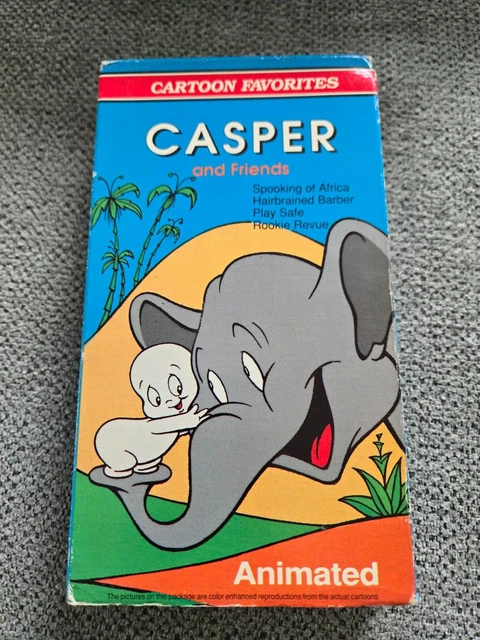 CASPER AND FRIENDS VHS Cartoon Favorites Animated 1991 VHS Tape £2.38 ...