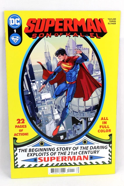 Superman Son Of Kal El 1 John Timms Homage Variant 2021 Dc Comics Vf