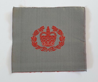 BRITISH ARMY MILITARY rank Badge post-WWII QC WO2 Queen Alexandra's RA ...
