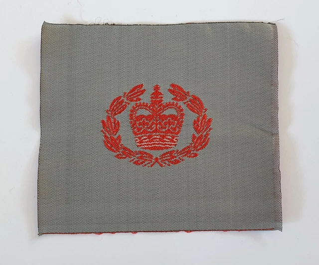 BRITISH ARMY MILITARY rank Badge post-WWII QC WO2 Queen Alexandra's RA ...