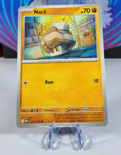 NACLI NON HOLO 082/132 Pokemon Mega Evolutions English £1.09 - PicClick UK