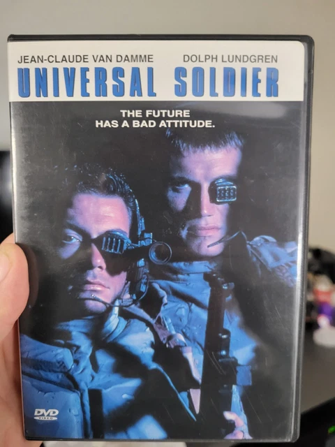 UNIVERSAL SOLDIER DVD (1992) Widescreen Version With Insert $8.00 ...