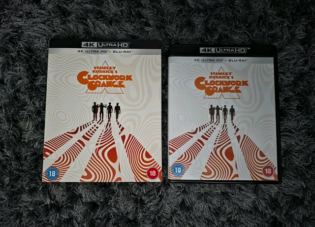 A CLOCKWORK ORANGE 4K UHD Blu Ray + OOP Slipcover £13.54 - PicClick UK