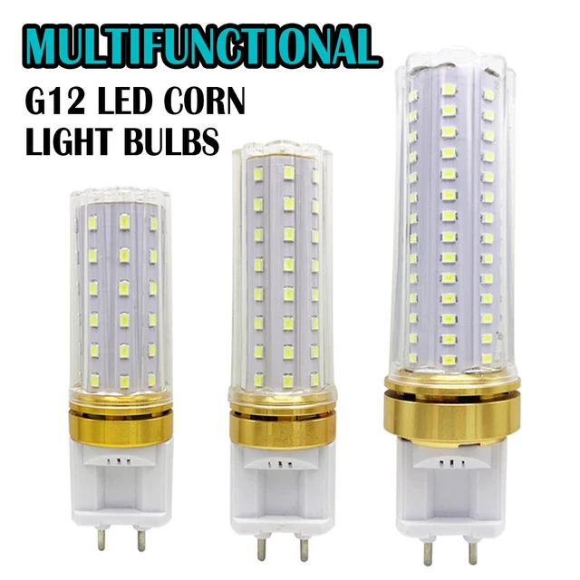 G12 LED MAÏS Ampoule 15W 20W Froid Blanc Chaud 220V 230V Transparent PC ...