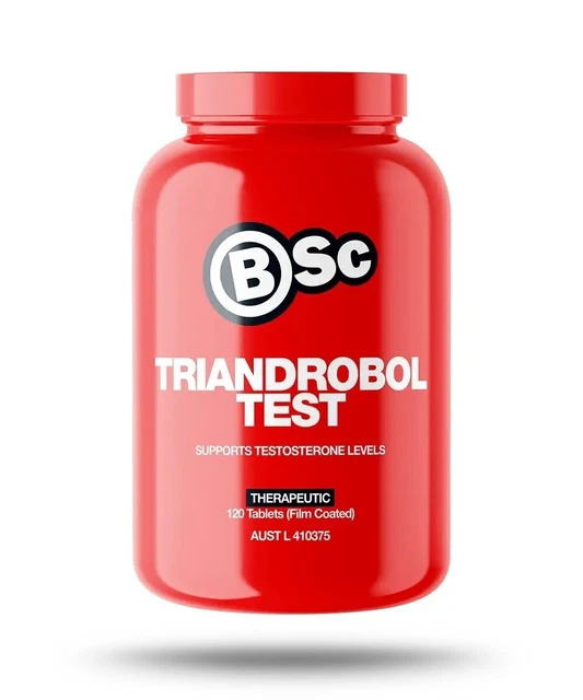 BSC TRIANDROBOL TEST 120Tabs Test Booster - Body Science - Testosterone ...